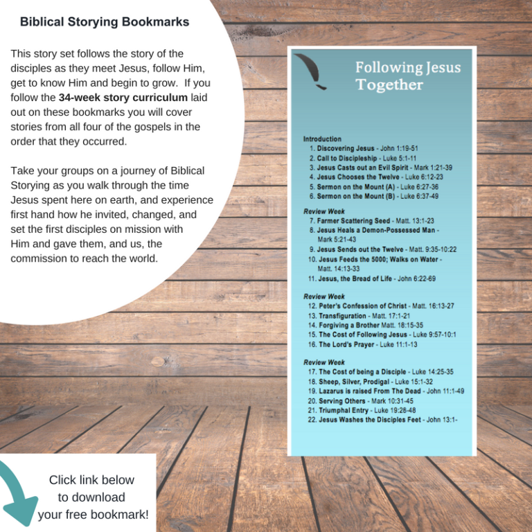 Biblical Storying – An Easy Way To Utilize The Bible As Your Small ...